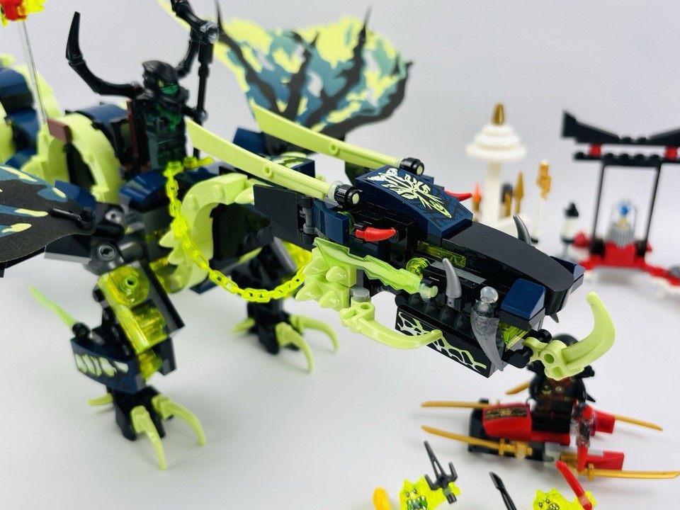 LEGO NINJAGO: Attack of the Morro Dragon (70736) 100% Complete READ ...