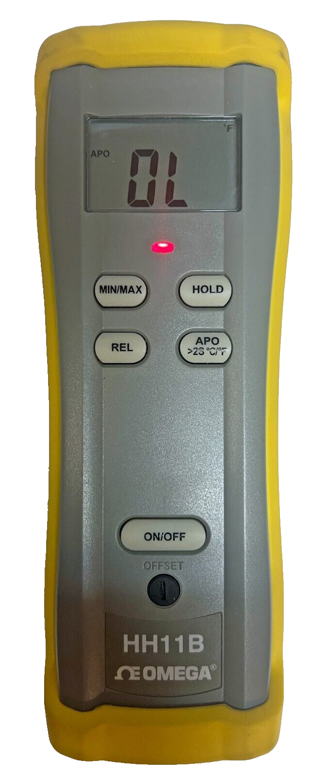 OMEGA HH11B Digital Thermometer With Holder for sale online | eBay