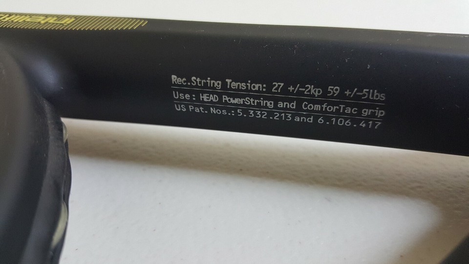 Head I. X5 Intelligence Midplus Made in Austria 4 5/8 - 5 Tennis ...