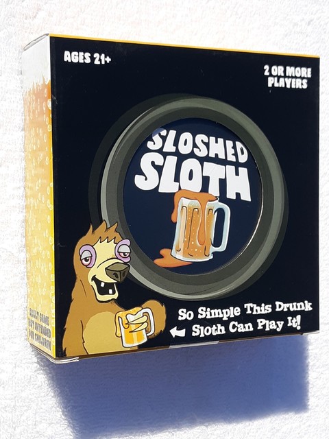 Sloshed Sloth Card Game by Go Games Help The Slot Crawl Drink ...