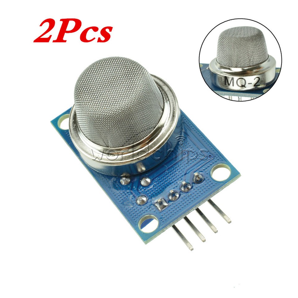 2PCS MQ2 MQ-2 Gas Sensor Module Smoke Butane Methane Detection Arduino ...