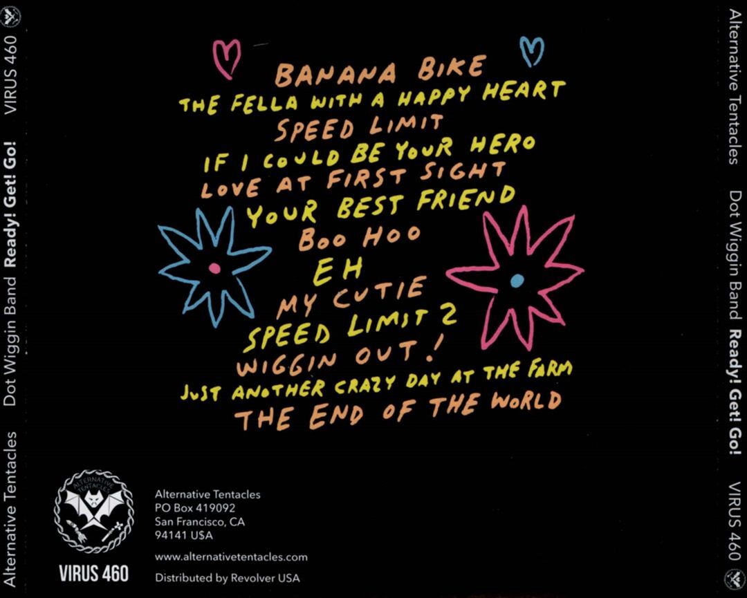 Ready! Get! Go! by Dorothy Wiggin (Shaggs)/Dot Wiggin Band (CD, Oct ...