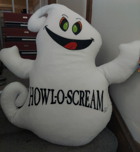 GHOST huge PLUSH Howl O Scream 24" Busch Gardens horror wacky spirit ...
