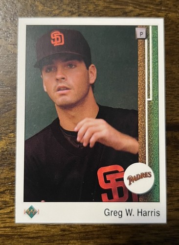 1989 Upper Deck Greg W. Harris Baseball cards #724 | eBay