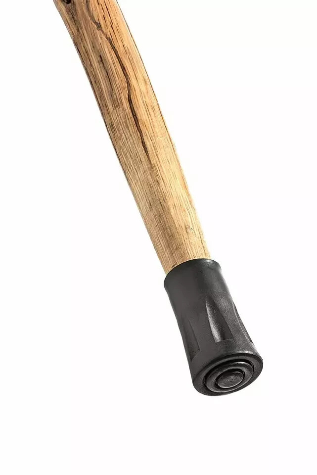 55" 3pc Section Natural Wood Walking Hiking Stick Detachable Outdoor ...