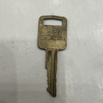 Vintage Brass LSDA Key, Made In the USA Steampunk | eBay