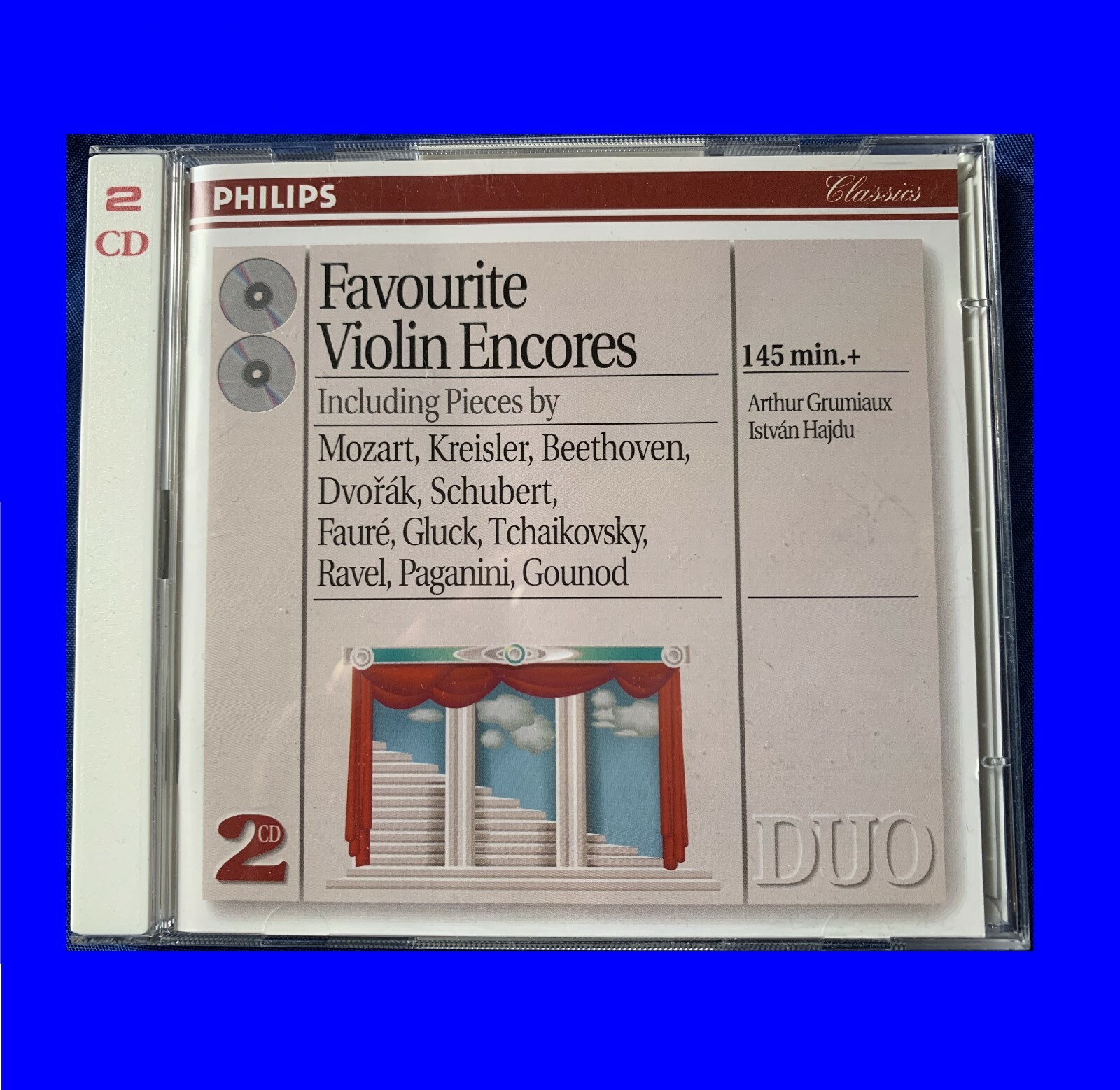 Arthur Grumiaux István Hajdú Favourite Violin Encores Philips 446560-2 ...