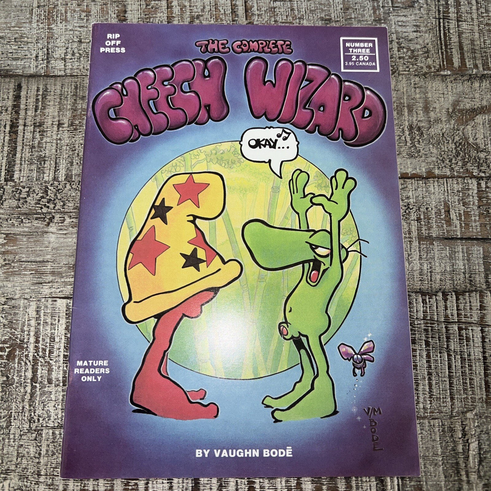Rip Off Press "The Complete Cheech Wizard" 1987 No. 3 by Vaughn Bode B ...