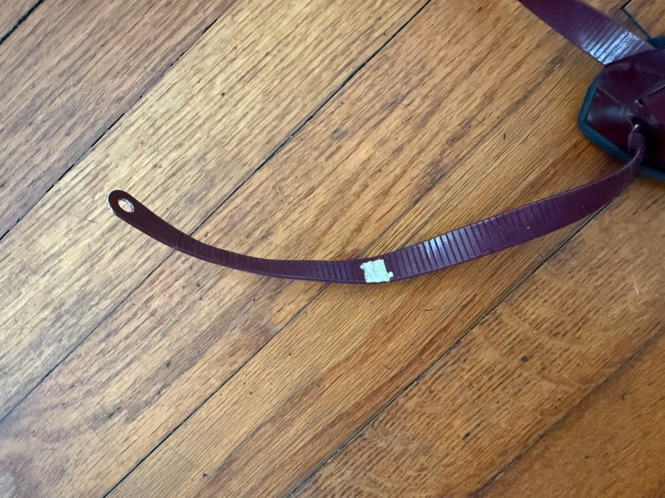 Riddell SpeedFlex Football Helmet Maroon Burgundy Ratchet Hard Cup ...