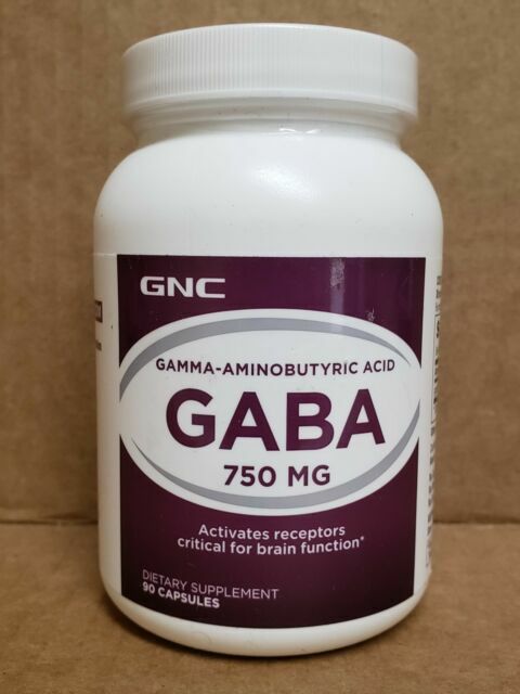 GNC Gaba 750 MG 90 Capsules for sale online | eBay