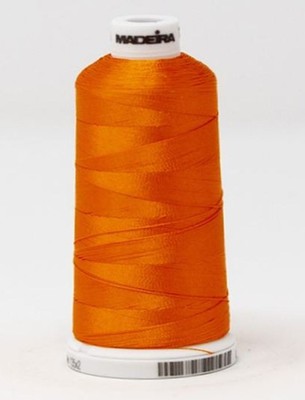 Madeira Classic Rayon 40, #1278 ORANGE PEEL 1000m Embroidery Thread ...
