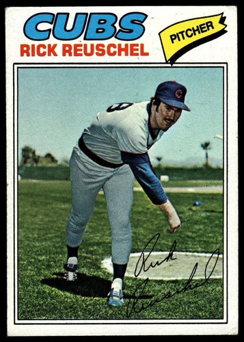 1977 Topps #530 Rick Reuschel Chicago Cubs VG | eBay