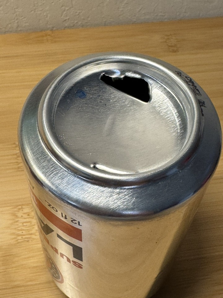 Country Boy Super Premium Lager - Empty Beer Can Bottom Opened | eBay
