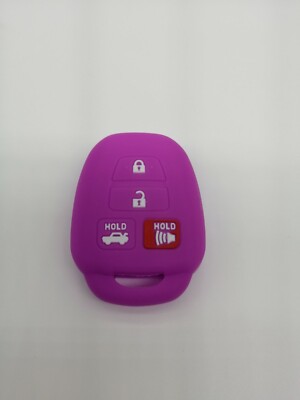 Purple Fob Key Cover for Toyota Corolla Camry RAV4 Highlander HYQ12BDM ...