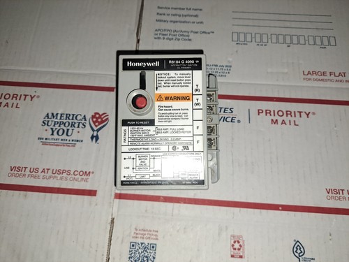 Honeywell R8184G 4090 Oil Burner Primary Control - Boiler Furnace ...