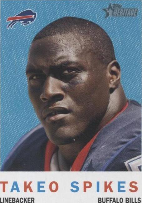 Las mejores ofertas en 2005 Topps Heritage Takeo Spikes #104 | eBay