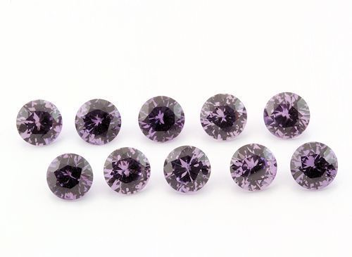BULK (1.5mm - 15mm) Round AAA Alexandrite Color Lab Corundum | eBay