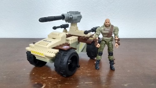 G.I. Joe Built to Rule BTR Rock Crusher complete w/Gung-Ho figure 2003 ...
