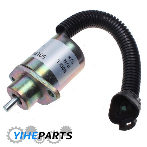 Fuel Shut Off Solenoid 2848A278 For CAT 236 246 248 252 262 Perkins ...