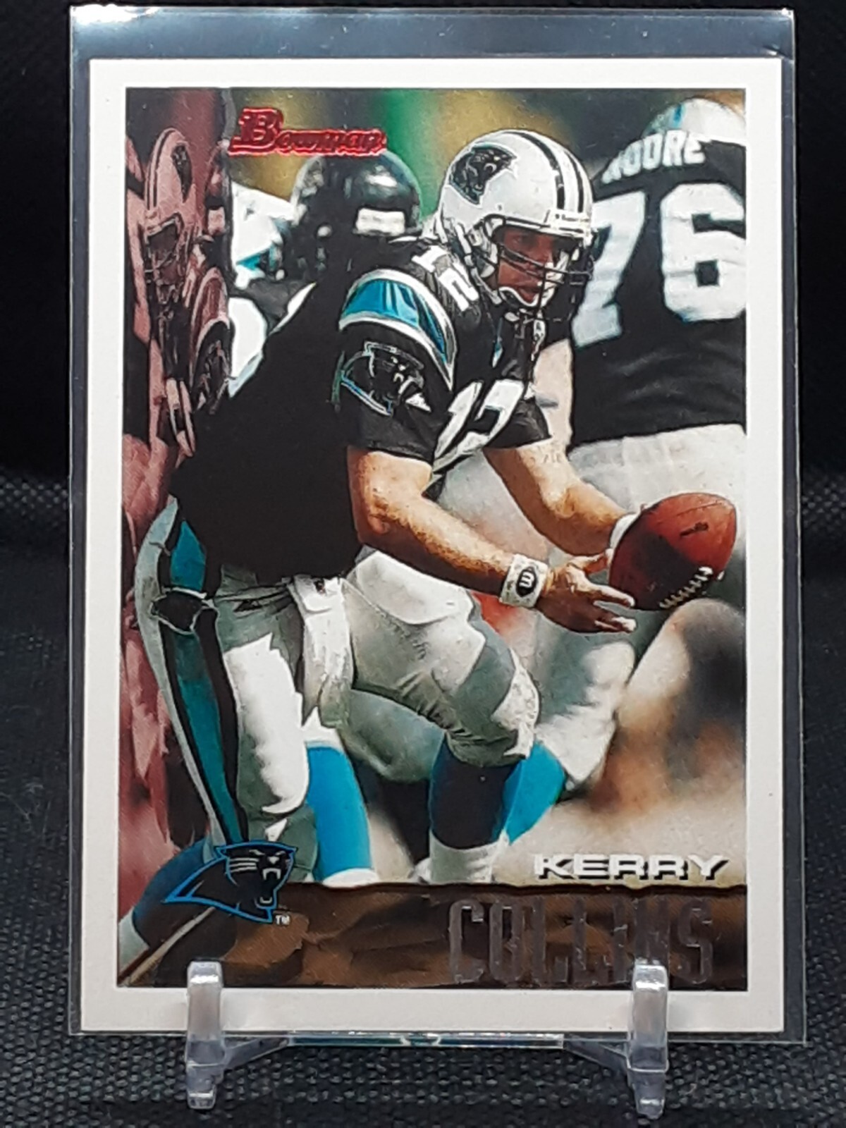 KERRY COLLINS 1995 BOWMAN ROOKIE PANTHERS GIANTS TITANS PENN ST NITTANY ...