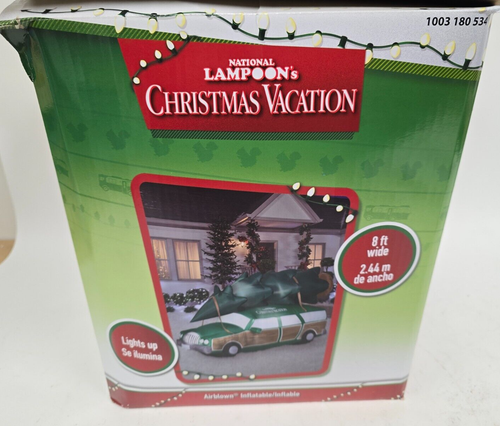 National Lampoon Christmas Vacation Griswold Station Wagon Airblown ...