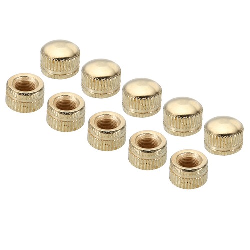 50pcs M6 Acorn Cap Nut Bolt Cover Screw Caps Insert Female Thread ...