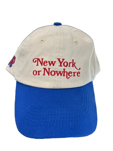 NY RANGERS HAT NEW YORK OR NOWHERE NYON CAP Soft Fit | eBay