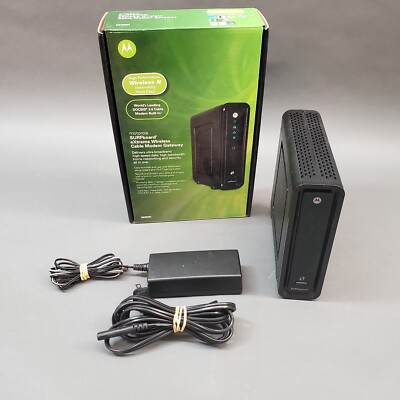 Motorola SURFboard SBG6580 DOCSIS 3.0 Cable Modem Wi-Fi Dual Band ...
