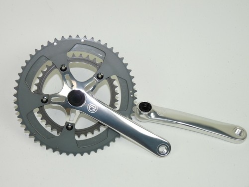 Miche Primato SSC 10/11sp Chainset Pro-Compact mid 52 36 Silver 24mm ...