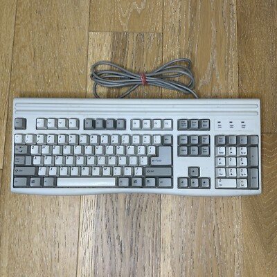 Mitsumi Keyboard KPQ-E99ZC-13 Vintage 5 Pin DIN USA 5V Input Tested ...