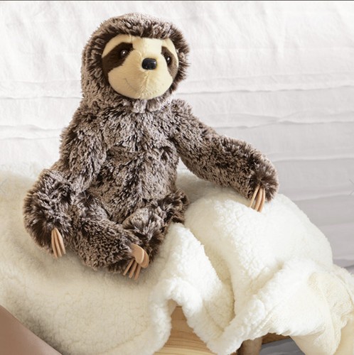 SNUGGLY SLOTH BEAR PLUSH STUFFED ANIMALS AND BLANKE BABY SHOWER BOYS ...