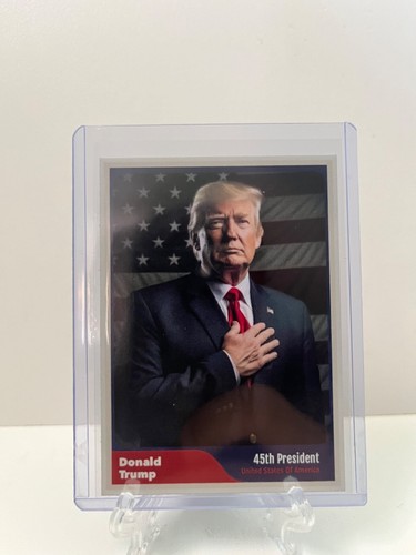 Donald Trump 45th U.S President Custom Made Trading Card | eBay