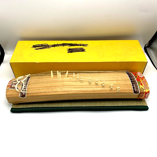 Koto portable Japanese stringed musical instrument acoustic harp ...