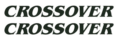 2 RV Trailer Camper Crossover Graphics Decals -L-25 | eBay