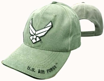 Ufficiale U.S.Air Force Ali Verde Oliva Cappello Verde Ricamato (100% ...