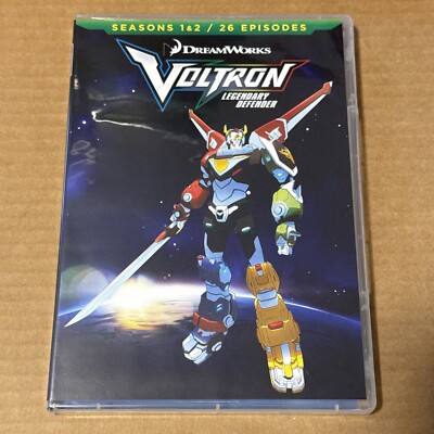 Voltron: Legendary Defender - Seasons 1 & 2 (DVD, 2018) 4-Disc Set RARE ...