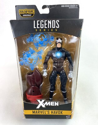 Havok Marvel Legends Action Figure New Juggernaut BAF Wave X-Men Hasbro ...