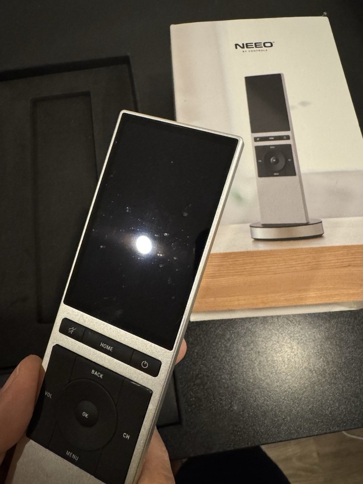 Control4 Neeo Remote NE-RMT-AS Silver Complete CIB 2019 | eBay