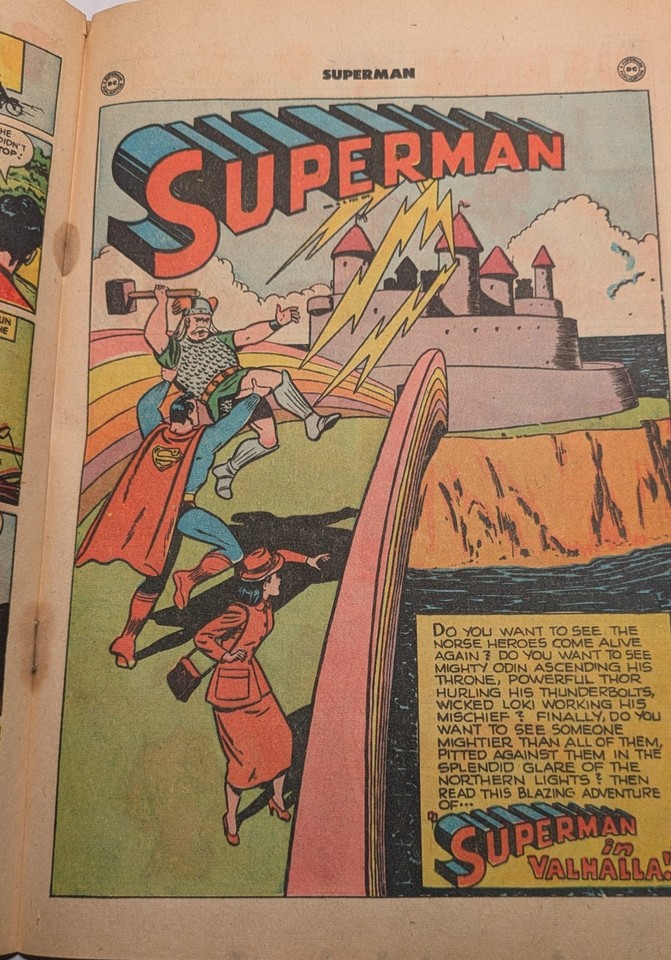 Superman Comic 52 Raw Golden Age Book New To Market | eBay