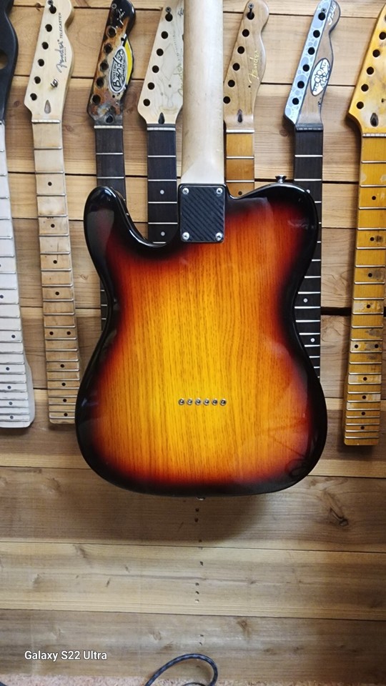 NOS Custom American HS Telecaster/Case 5way Carbon Fiber. All Bells ...