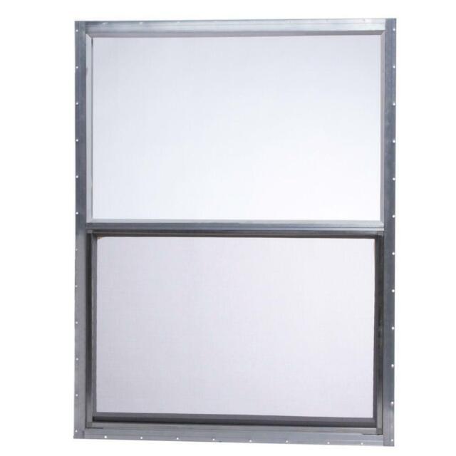 TAFCO WINDOWS 30x40" Mobile Home Single Hung Aluminum Window - Silver ...