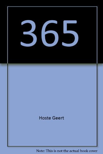 365 by Hoste Geert Book The Fast Free Shipping | eBay