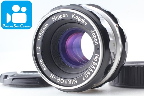 🎦VIDEO👀[Near MINT] Nikon Nikkor-H Auto 50mm f/2 Nippon Kogaku Lens From ...