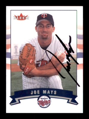 2002 Fleer - Joe Mays - On Card Autograph | eBay