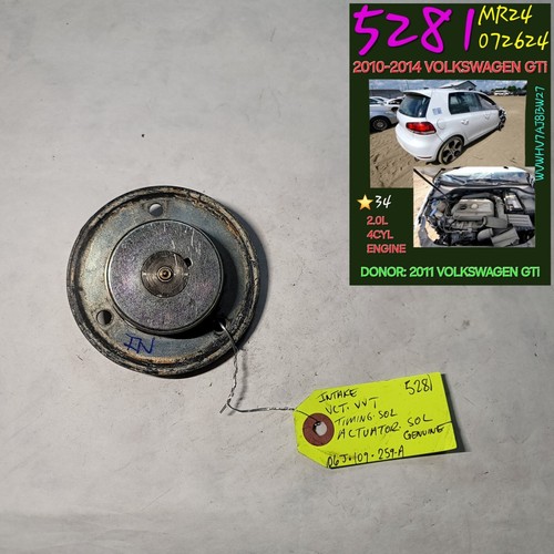 ⭐⭐OEM 2010-2014 VOLKSWAGEN GTi INTAKE VVT VCT TIMING ACTUATOR GENUINE⭐⭐ ...