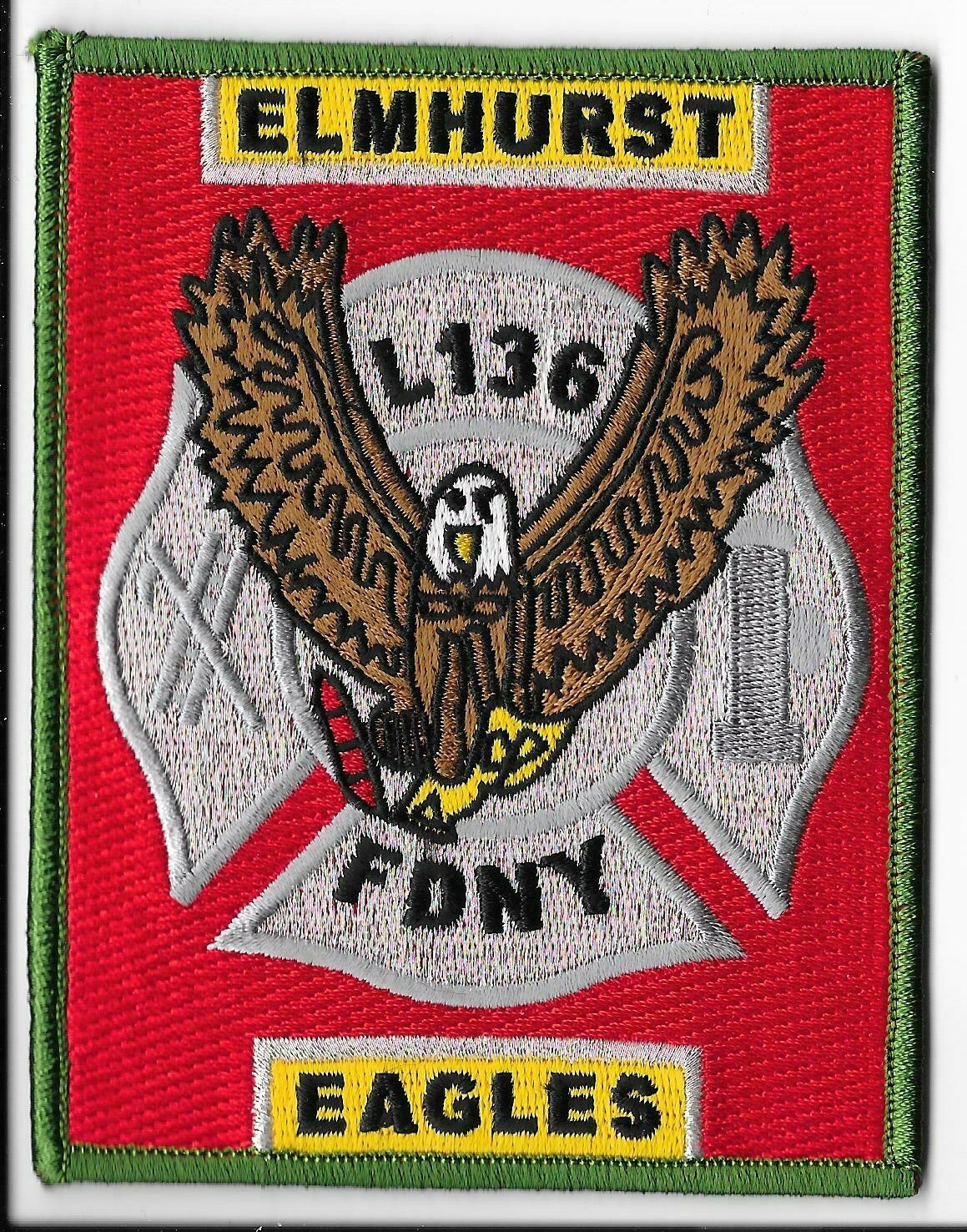 New York Fire Department (FDNY) Ladder 136 Patch V1 | eBay