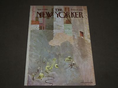 1965 JUNE 12 NEW YORKER MAGAZINE FRONT COVER ONLY - GREAT ART FOR ...