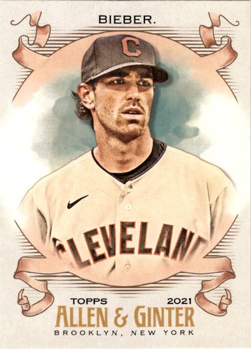 2021 Topps Allen & Ginter #66 Shane Bieber Indians Baseball Card | eBay
