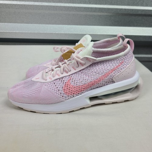 Women's Size 8 Nike Air Max Flyknit Racer Training Shoes Soft Pink ...