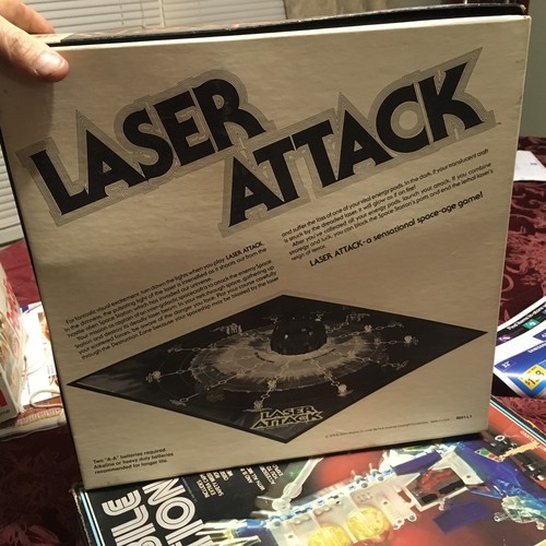 Vintage Complete 1978 Laser Attack Game by Milton Bradley | eBay